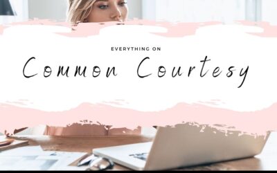 ETIQUETTE || Everything you will need for Etiquette